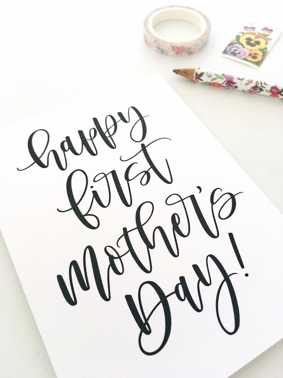 Happy First Mother's Day! Card – Atiliay